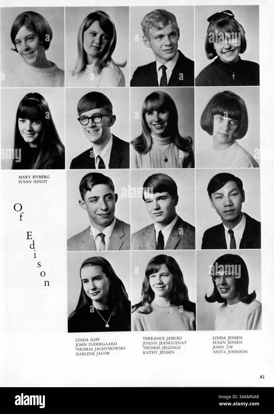 The 'Wizard '67' yearbook highlights Edison High School’s 1966-1967 ...