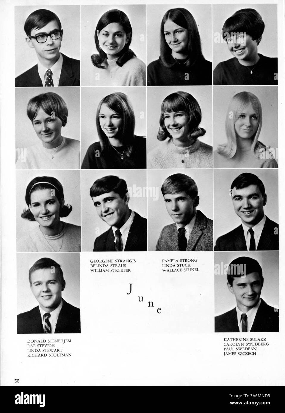 The 'Wizard '67' yearbook from Edison High School captures the 1966 ...