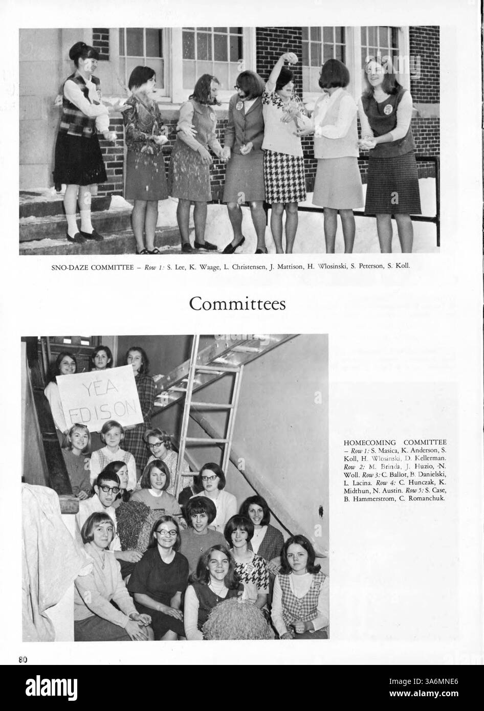 The 'Wizard '67' yearbook documents key moments from the 1966-1967 ...