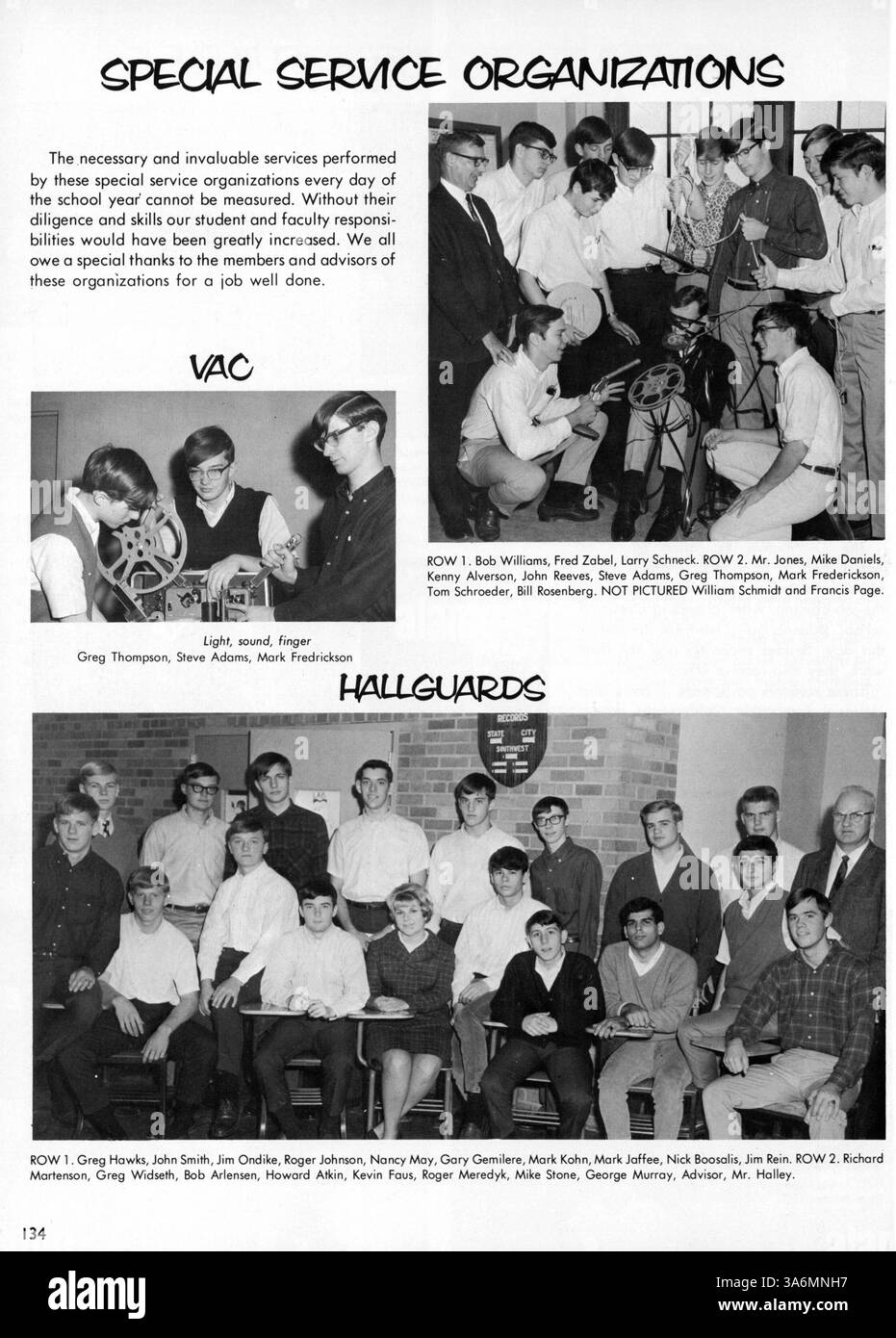 The 1967 Southwest High Yearbook features the students, faculty ...