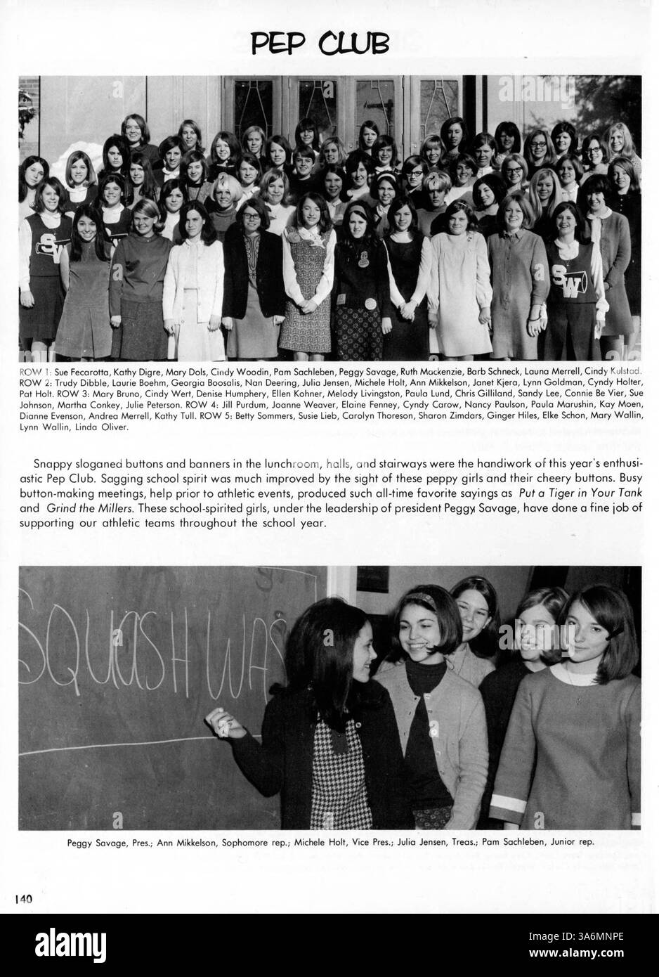This 1967 yearbook highlights student portraits, athletic events, clubs, and major school ...