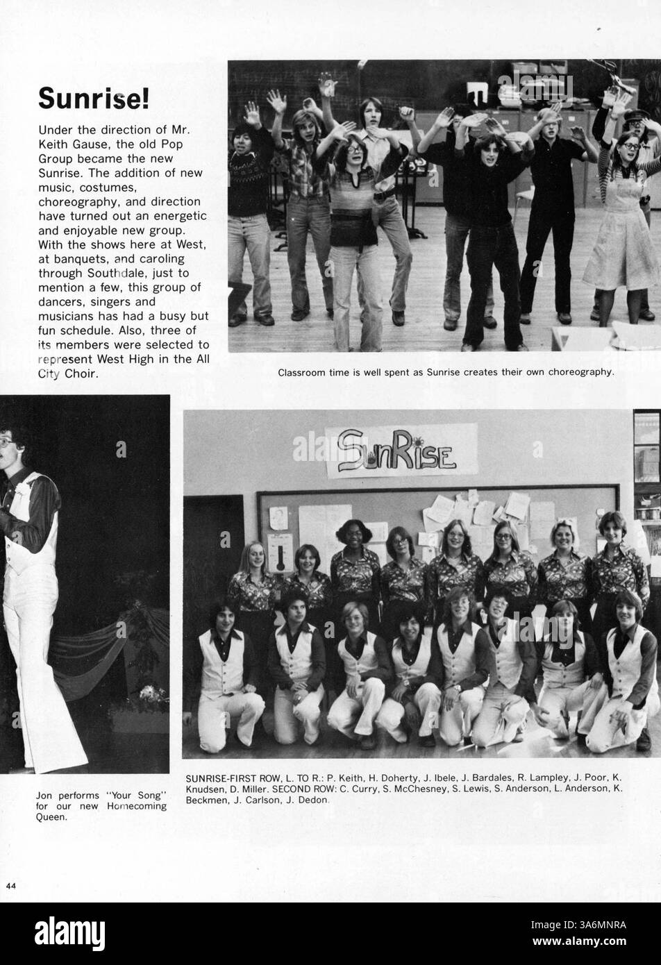 This high school yearbook documents the 1976-1977 academic year at West High, with a focus on ...