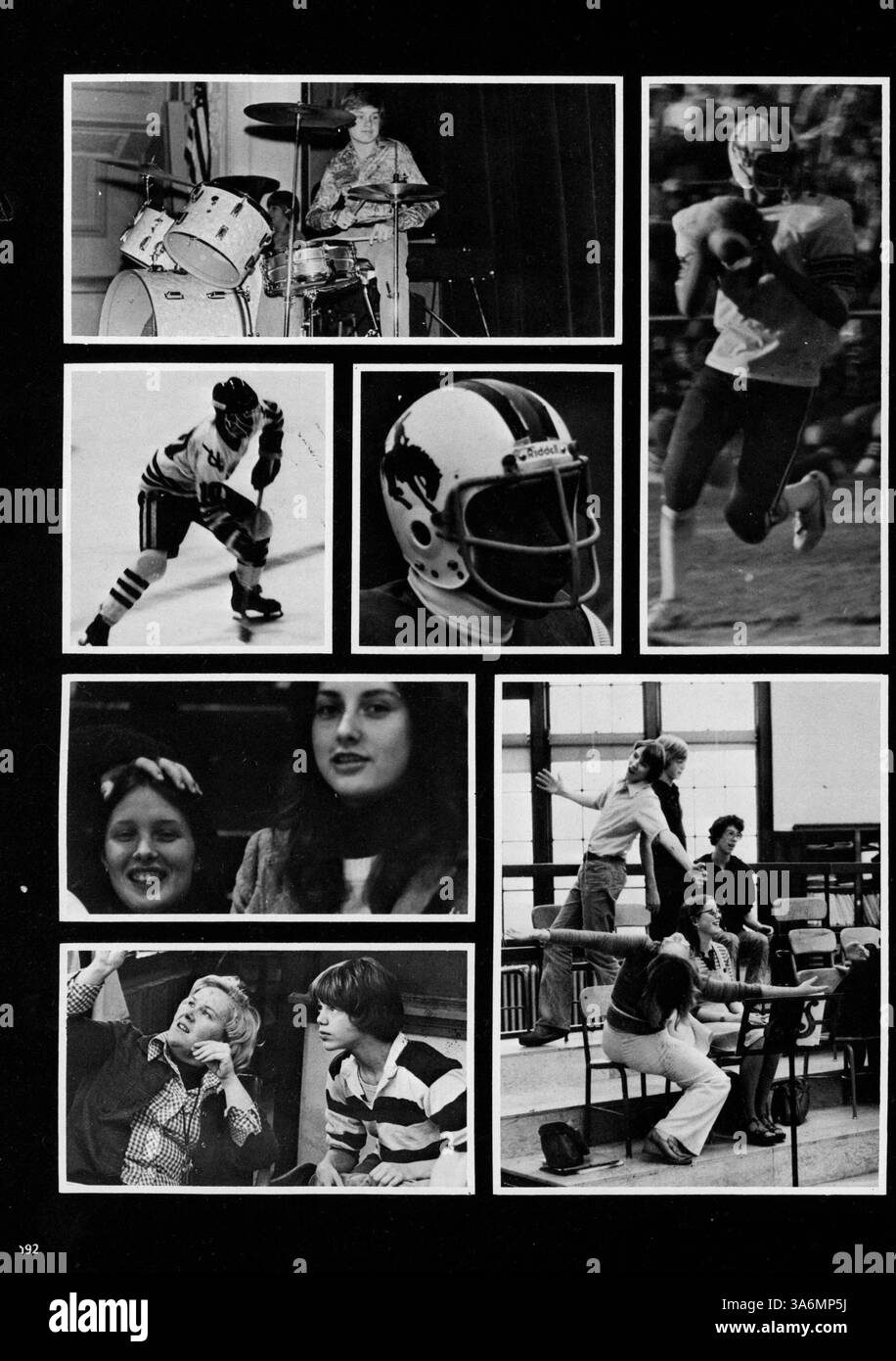 The 1977 Hesperian Yearbook from West High School records the major ...