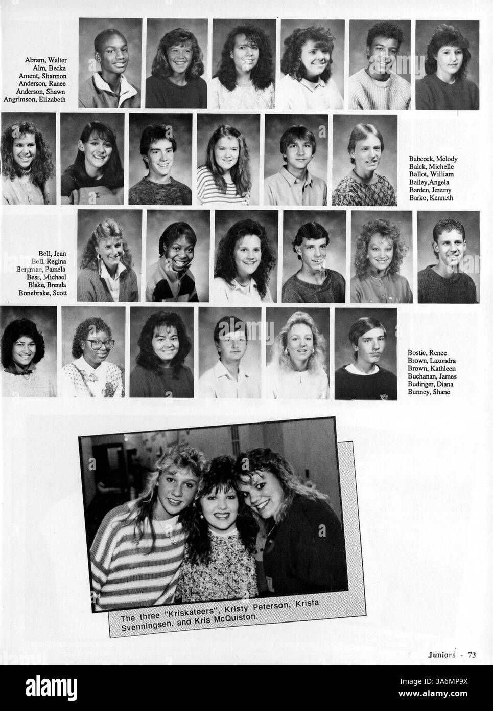The 1988 wizard yearbook from edison high school captures signif hi-res ...