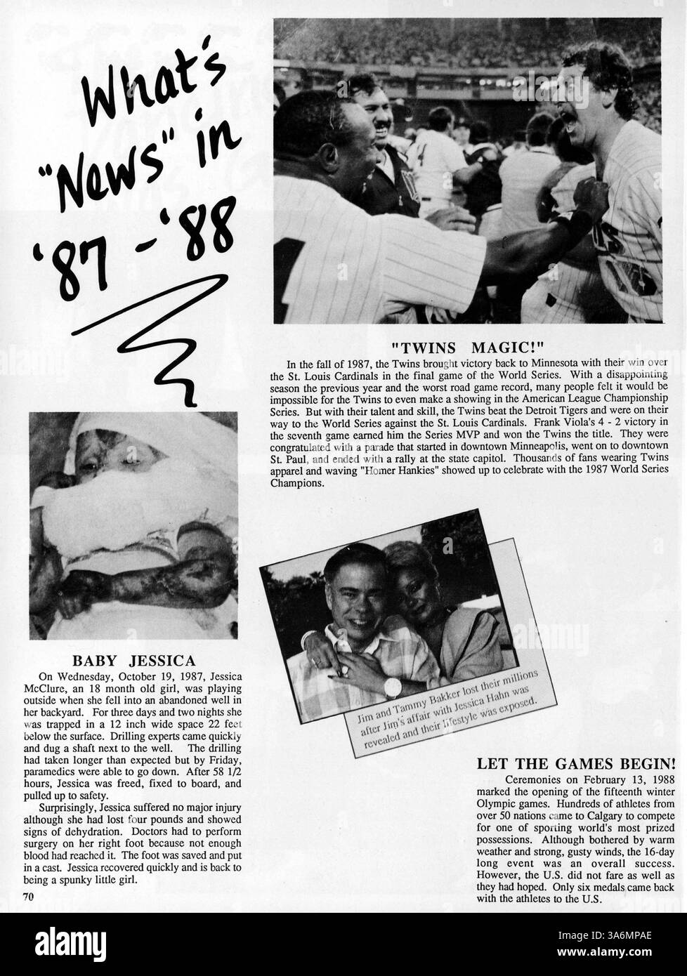 The 1988 Wizard Yearbook from Edison High School commemorates the 1987 ...