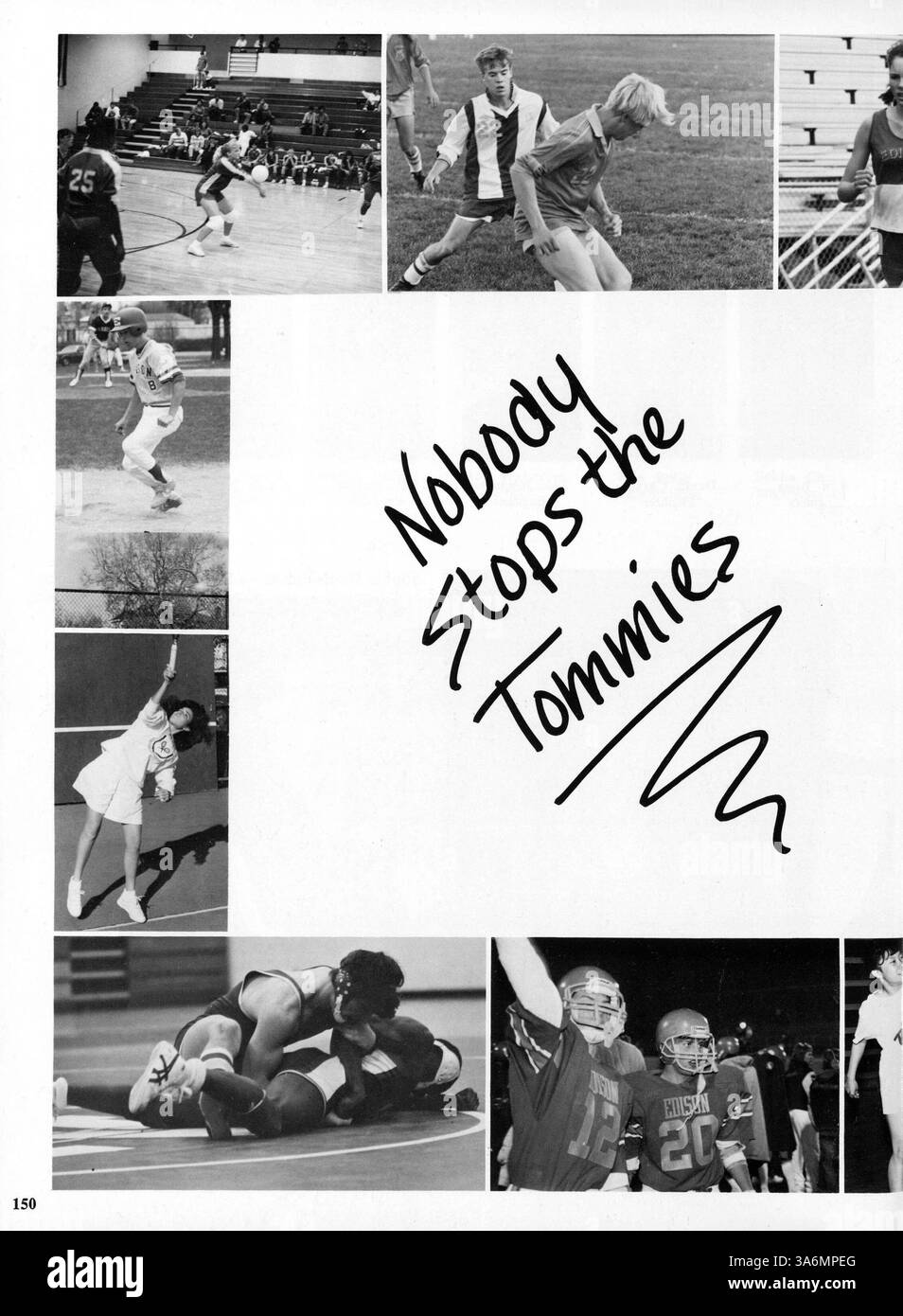 This high school yearbook documents the significant events, activities ...