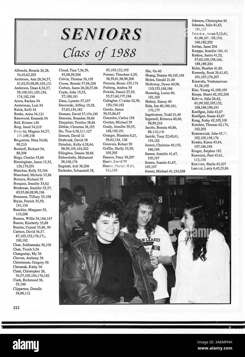 This yearbook captures key moments of the 1987-1988 school year at ...