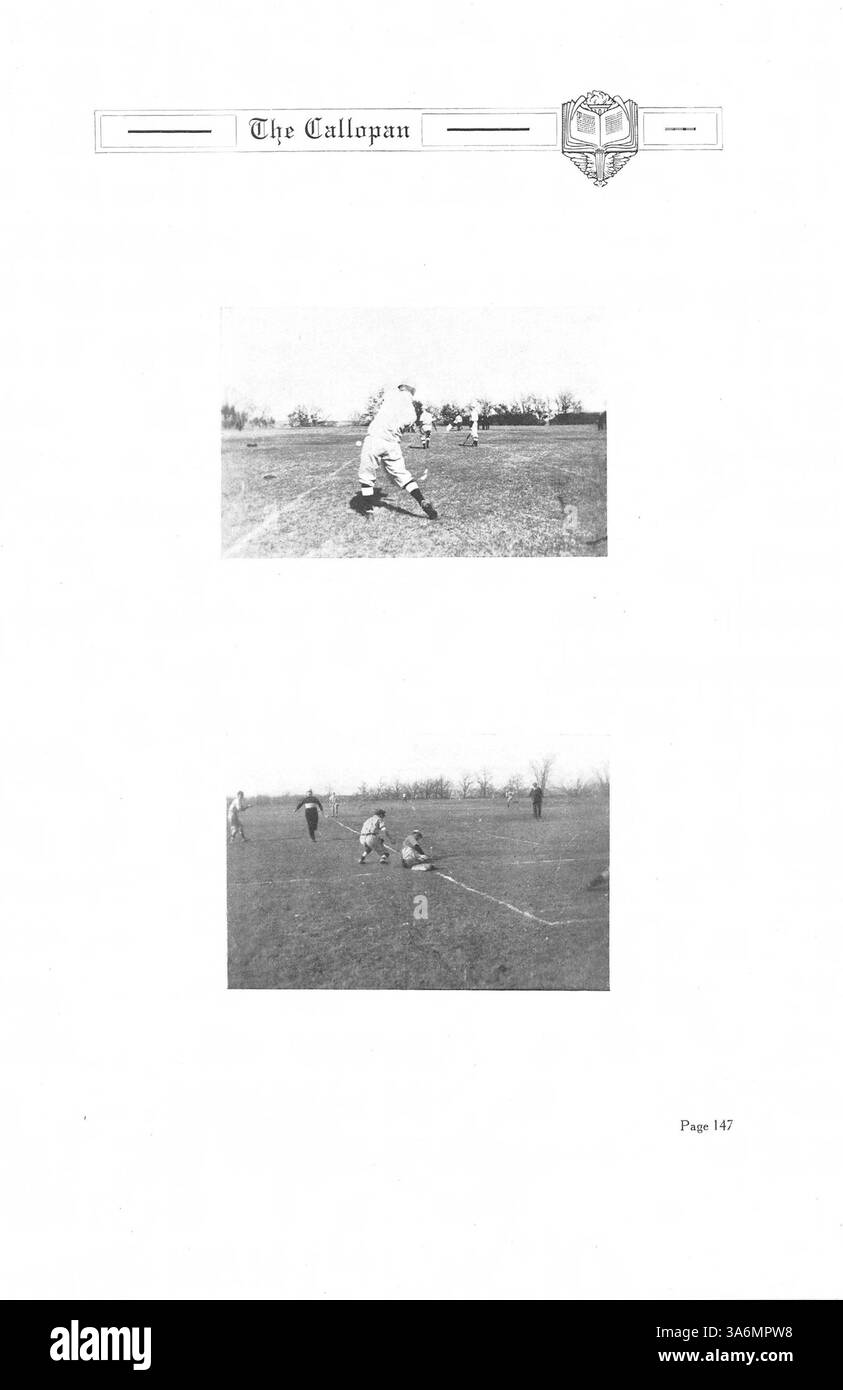 This Blake Yearbook from 1915, The Callopan, highlights Blake School's student life, athletic ...