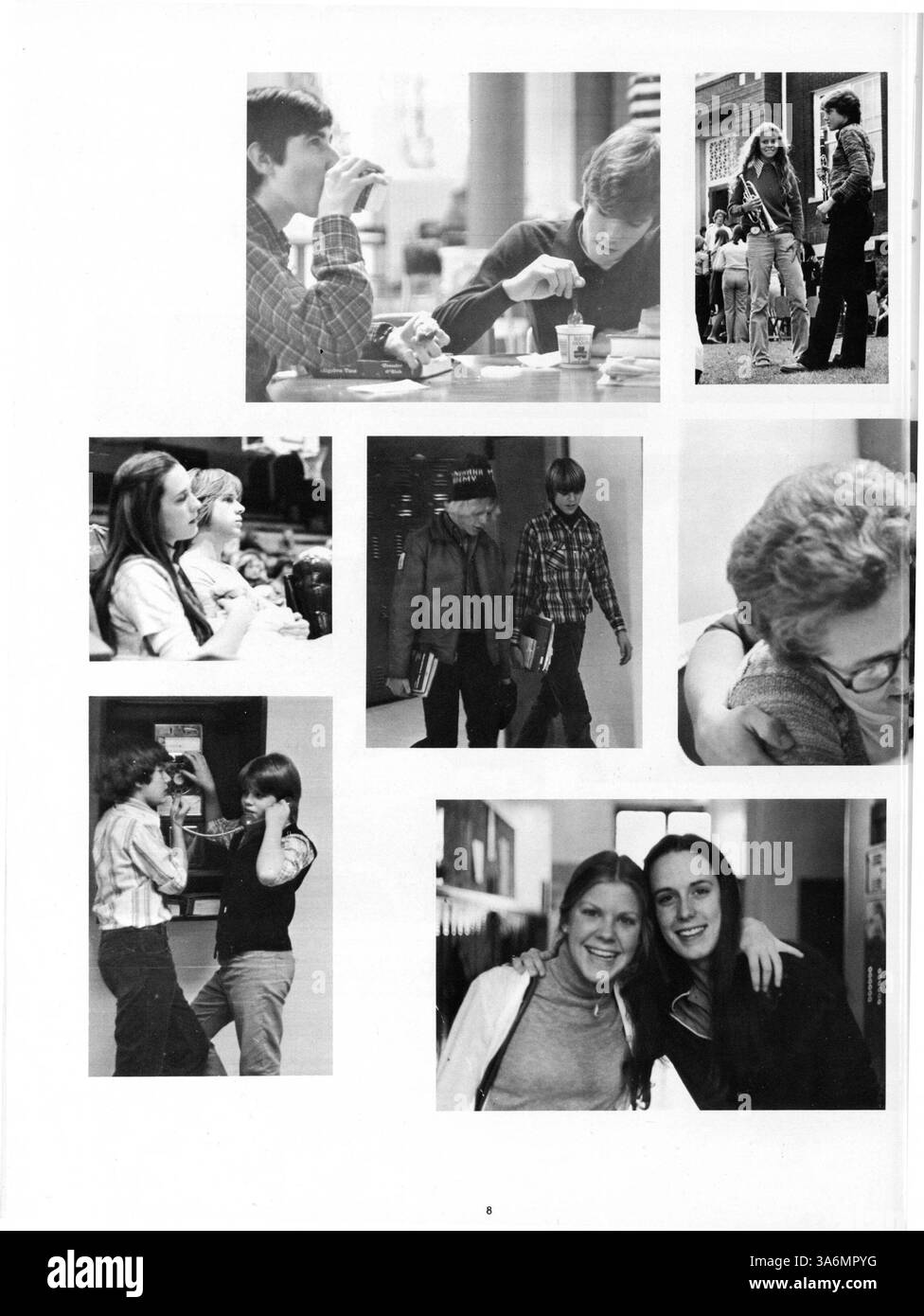 This 1977 Minnehaha Academy Yearbook, Antler, captures the essence of ...