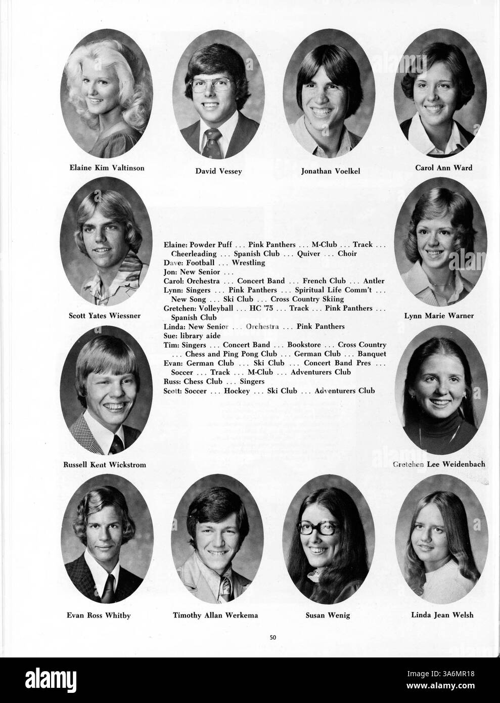 The 1977 'Antler' yearbook from Minnehaha Academy captures the essence of the 1976-1977 school ...