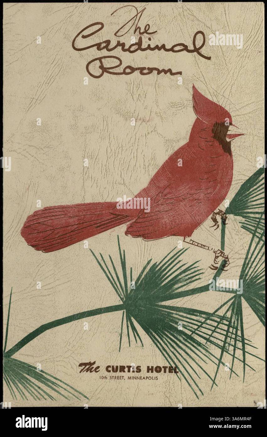 The Cardinal Room menu offers a variety of dining options including ...