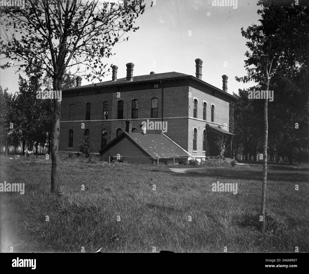 The Administration Building at the State Fairgrounds is depicted in ...