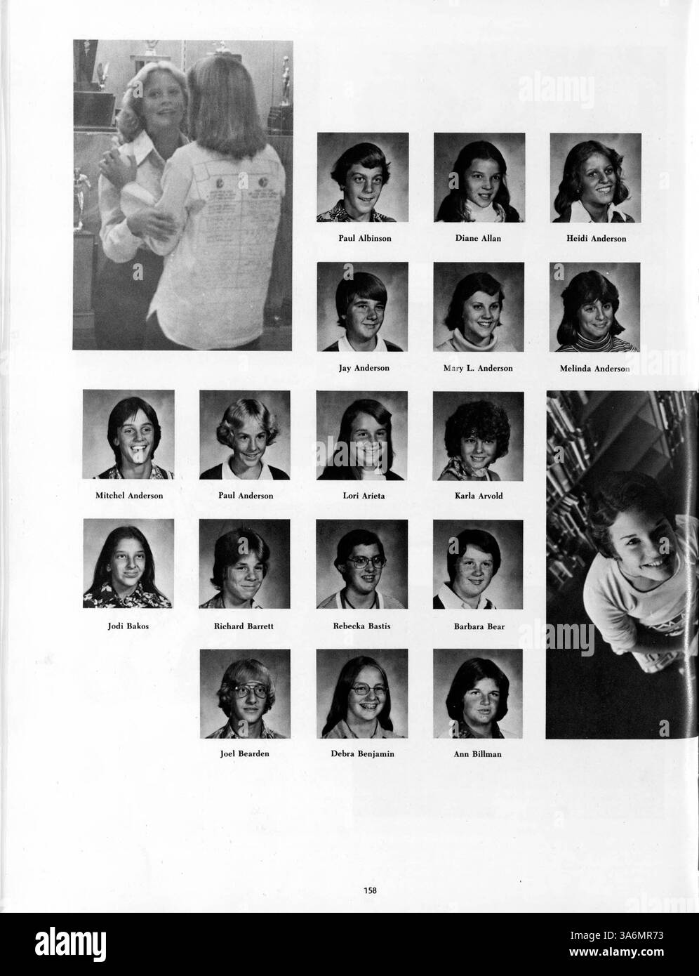 The 'Antler' yearbook from Minnehaha Academy provides a visual record of the 1976-1977 school ...