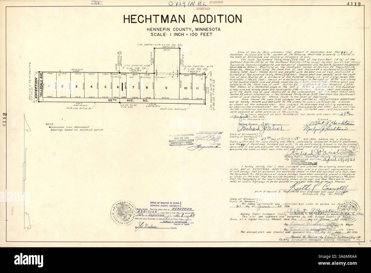 The Hechtman Addition is a historical development documented by the ...