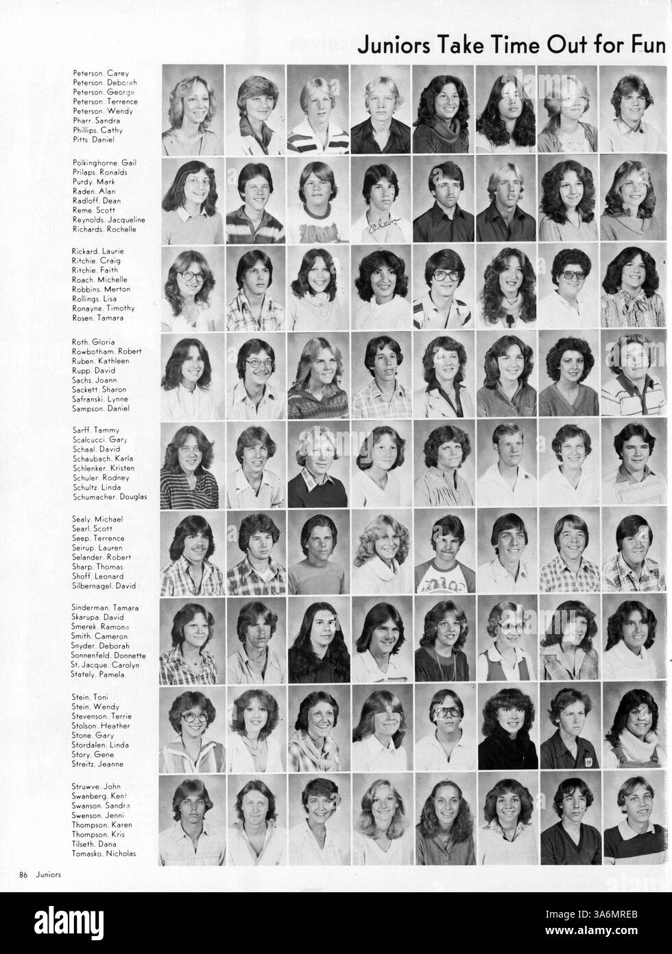 Sagamore 1980, the yearbook from Roosevelt High School, documents the ...