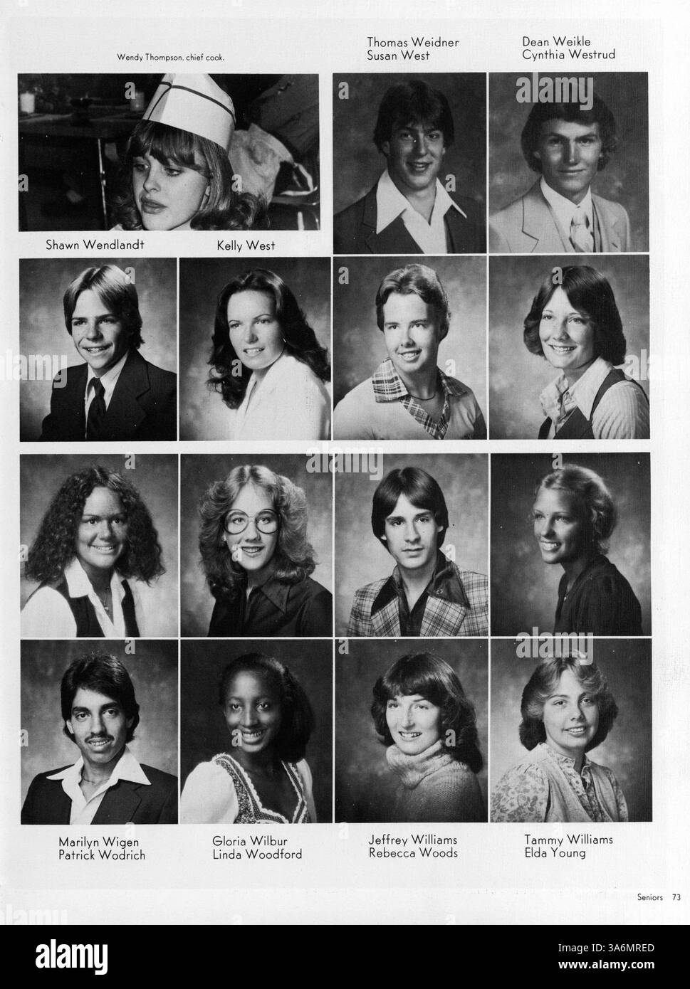 This 1980 edition of the Sagamore yearbook captures Roosevelt High ...
