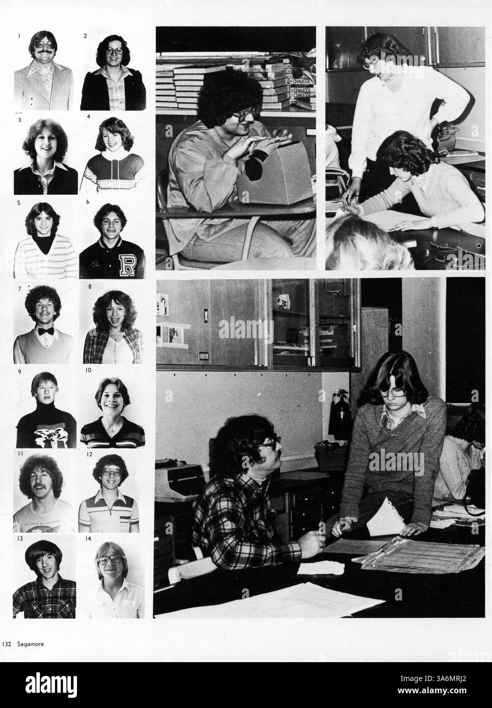 The 1980 edition of the Sagamore yearbook documents Roosevelt High ...