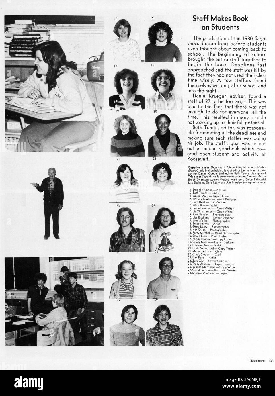 This 1980 Sagamore yearbook documents the diverse activities and ...