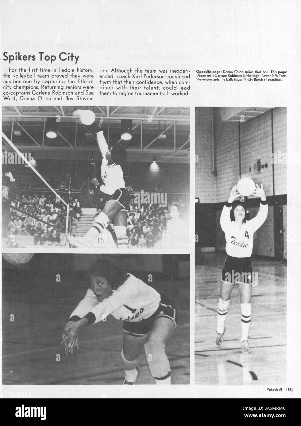 Notable school events from the 1979 1980 academic year Black and White ...