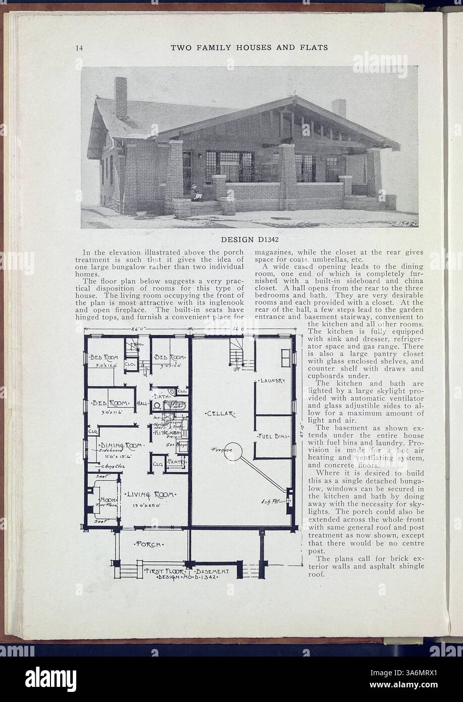 This publication includes 20 artistic designs of two- and four-family ...