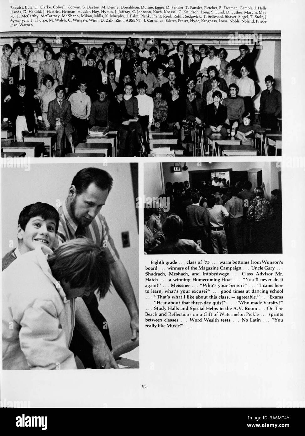The 1971 Call O' Pan yearbook offers a snapshot of Blake School's 1970 ...