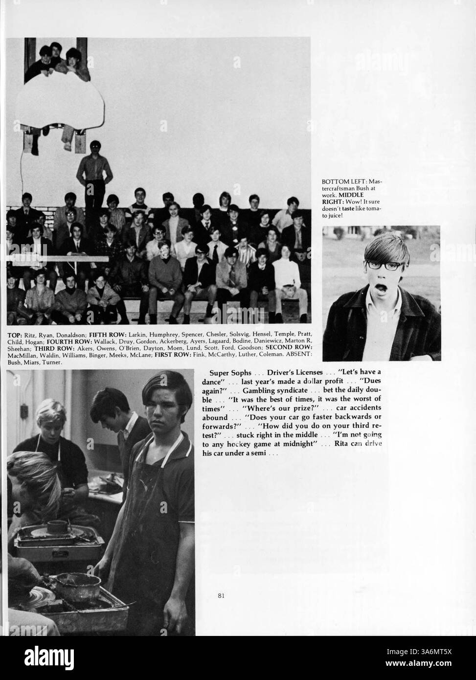 The 1971 Call O' Pan yearbook from Blake School records the events of ...