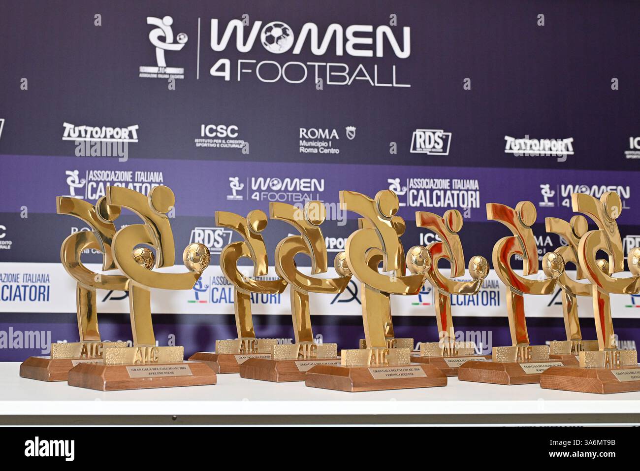 24th Mar 2025, Salone d’Onore del Coni, Rome, Italy; Women 4 Football ...