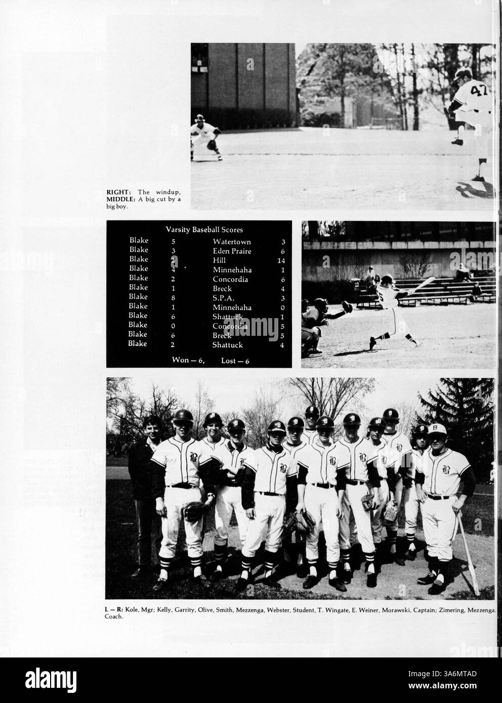 The 1971 edition of Blake High School's 'Call O' Pan' yearbook ...