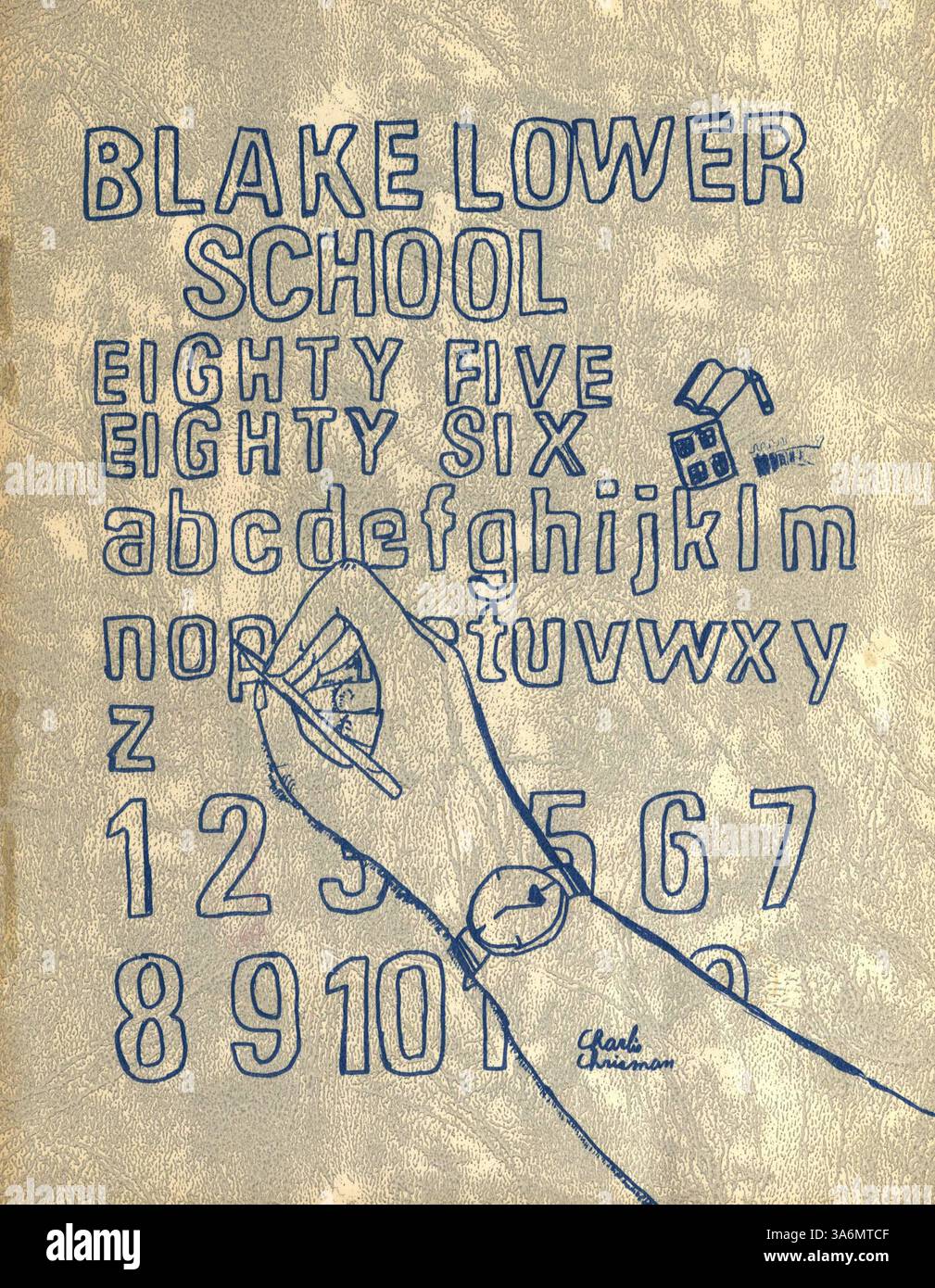 The 1986 Blake Lower School yearbook records the students, teachers ...