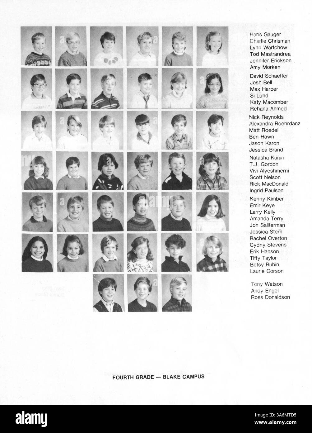 This Blake Lower School yearbook from the 1985-1986 school year ...