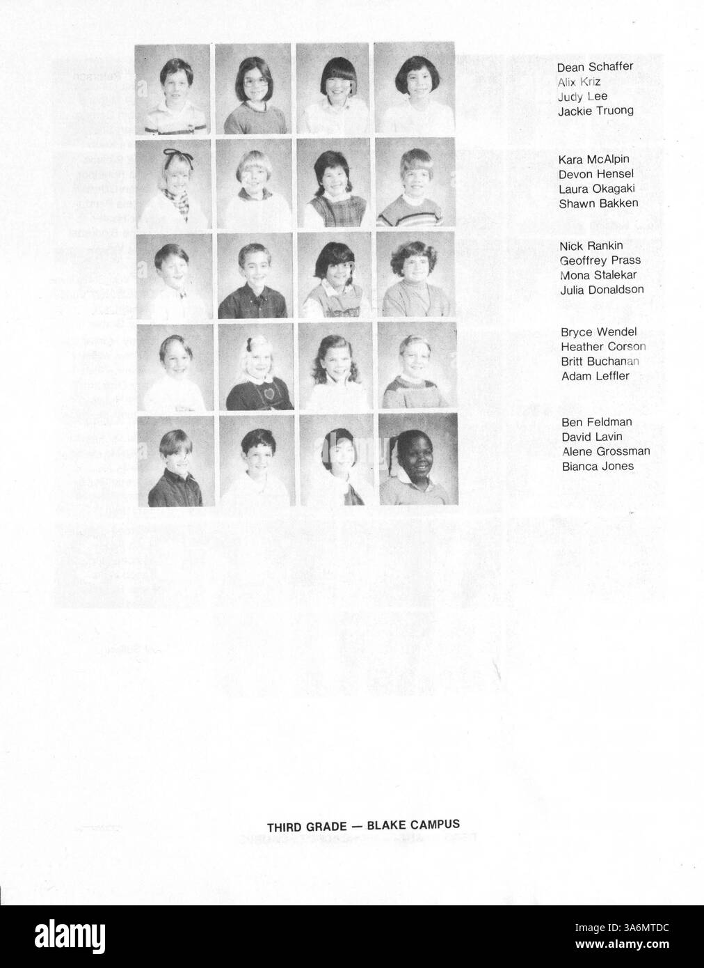 The 1986 Blake Lower School yearbook presents a comprehensive look at ...