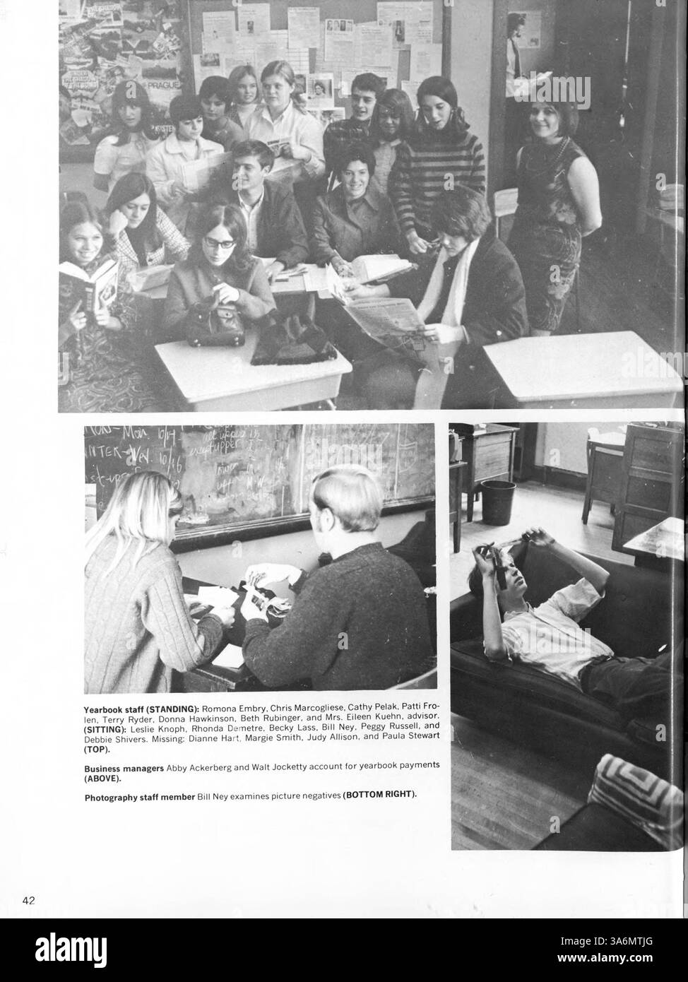 This 1969 yearbook from Marshall-University highlights student life ...