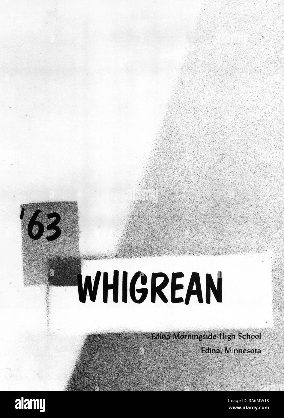 The 1963 Whigrean yearbook from Edina-Morningside High School captures the essence of the 1962 ...