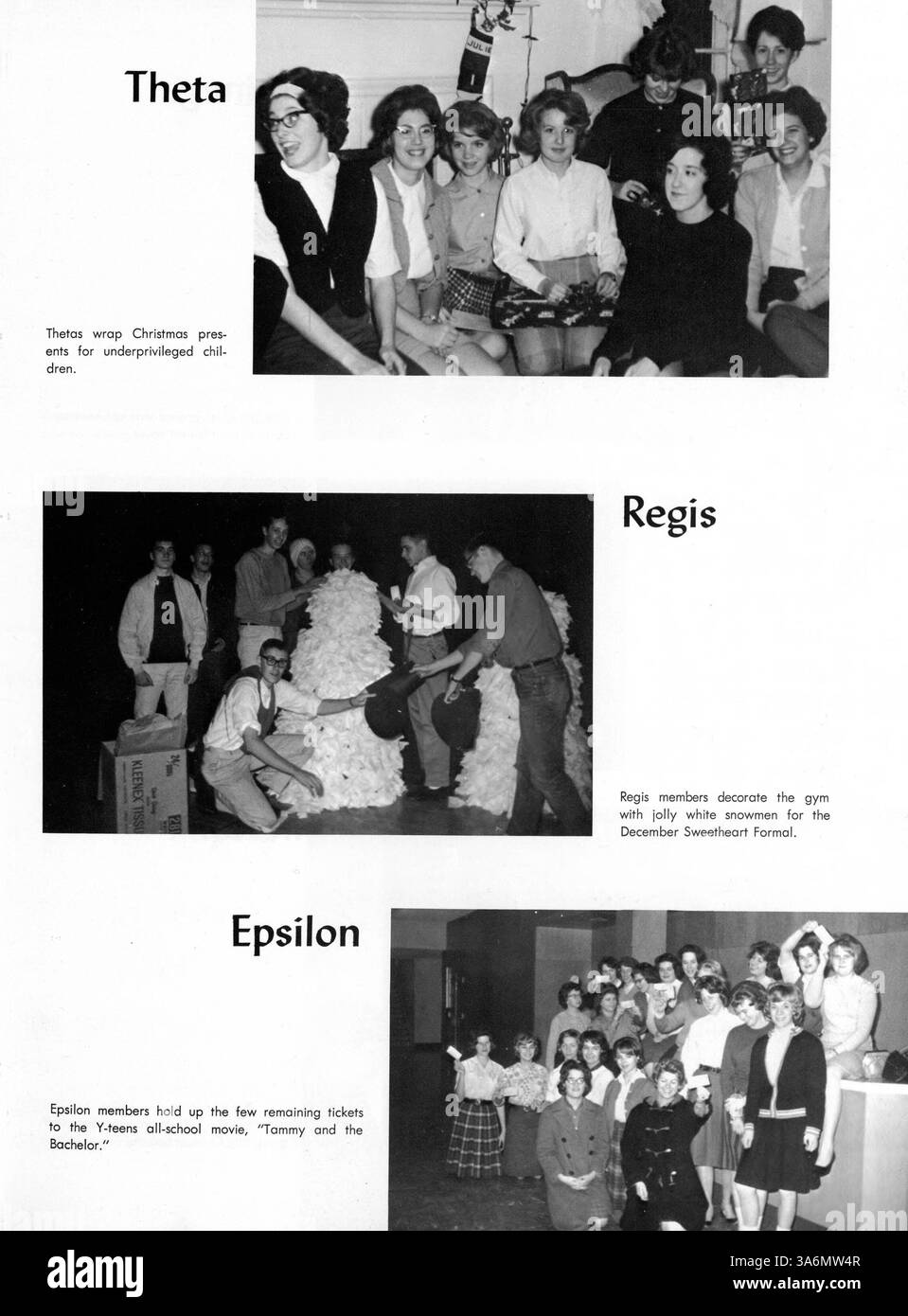 The 1963 Whigrean yearbook from Edina-Morningside High School documents the students, teachers ...