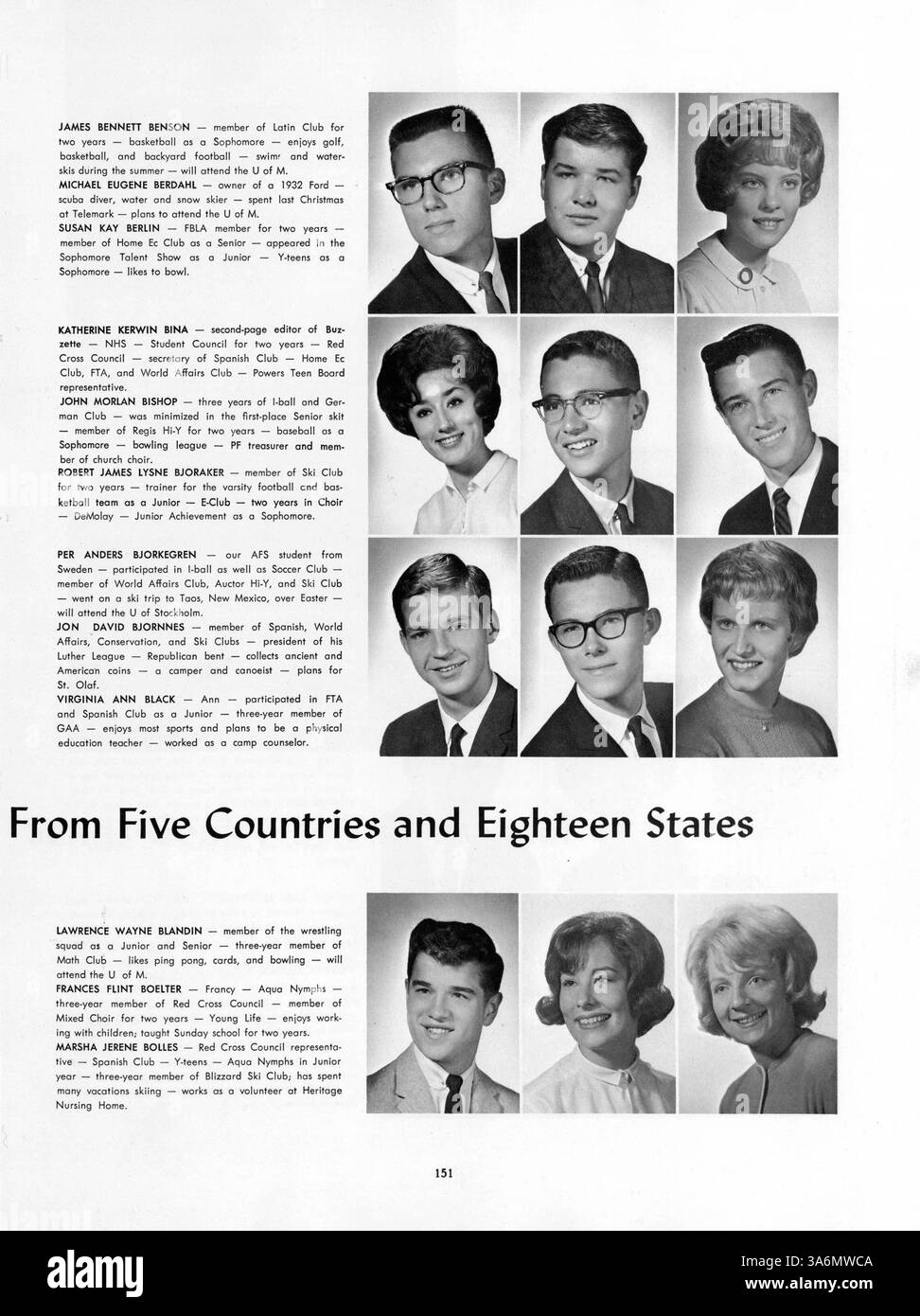 This 1963 Whigrean yearbook records the accomplishments and activities of Edina-Morningside High ...