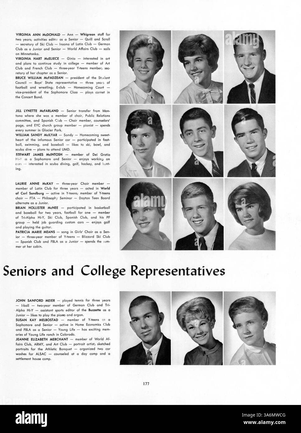 The 1963 Whigrean yearbook from Edina-Morningside High School provides a detailed record of ...