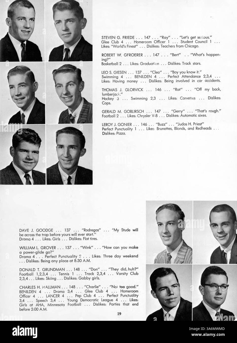 The 1961 Benilden Yearbook features key highlights from Benilde High ...