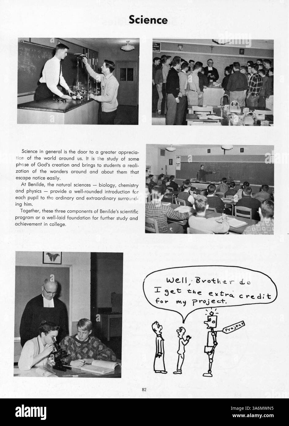 The 1961 benilden yearbook highlights the key moments of benilde hi-res ...