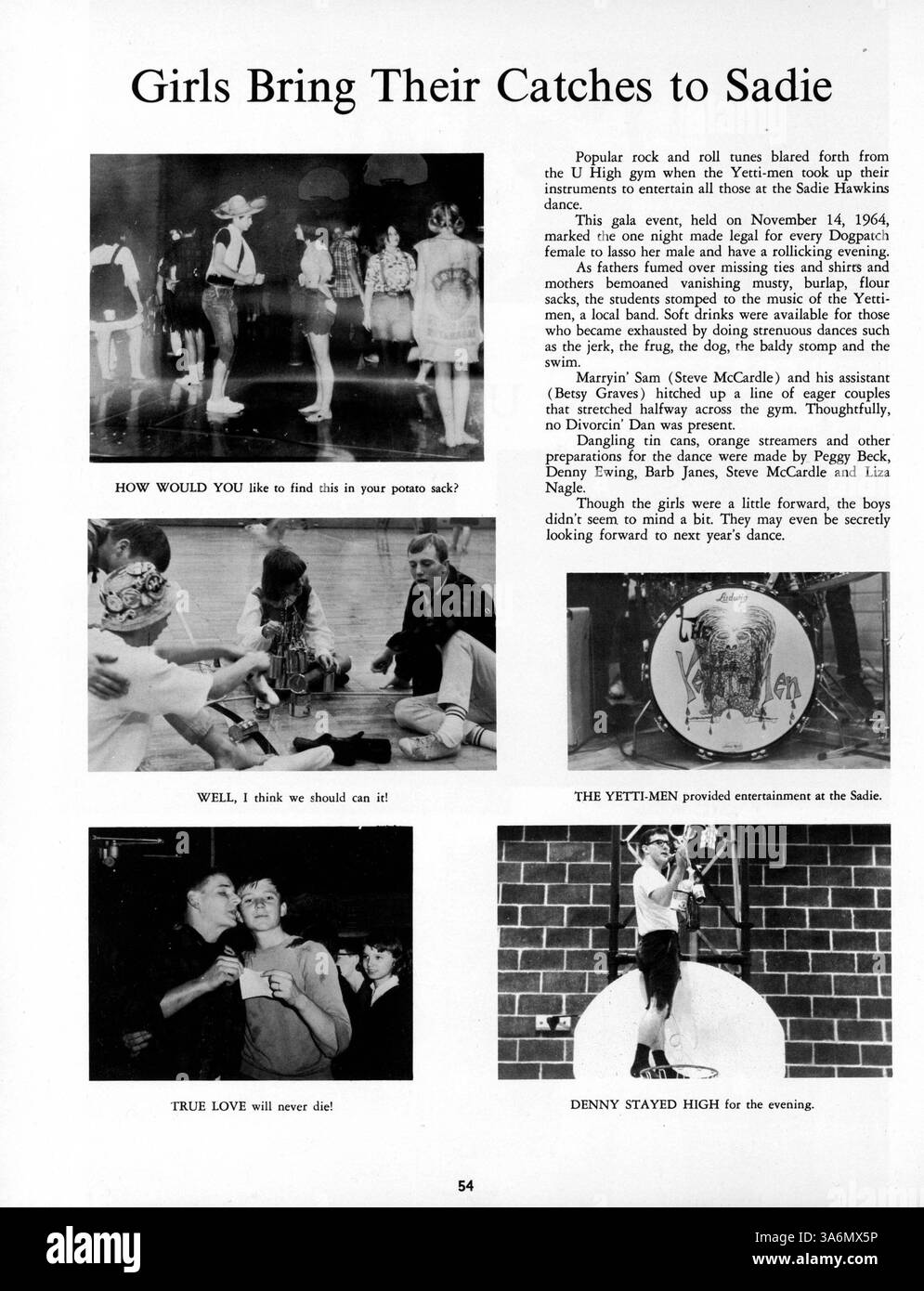 The 1965 University High Yearbook captures the key academic and social ...