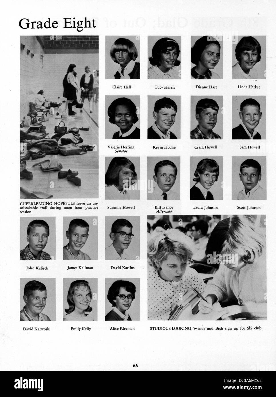 The 1965 University High Yearbook captures the key academic, athletic ...