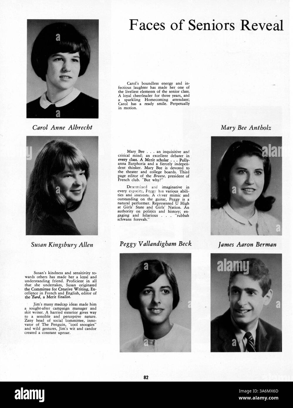 This 1965 yearbook from university high school captures the dive hi-res ...