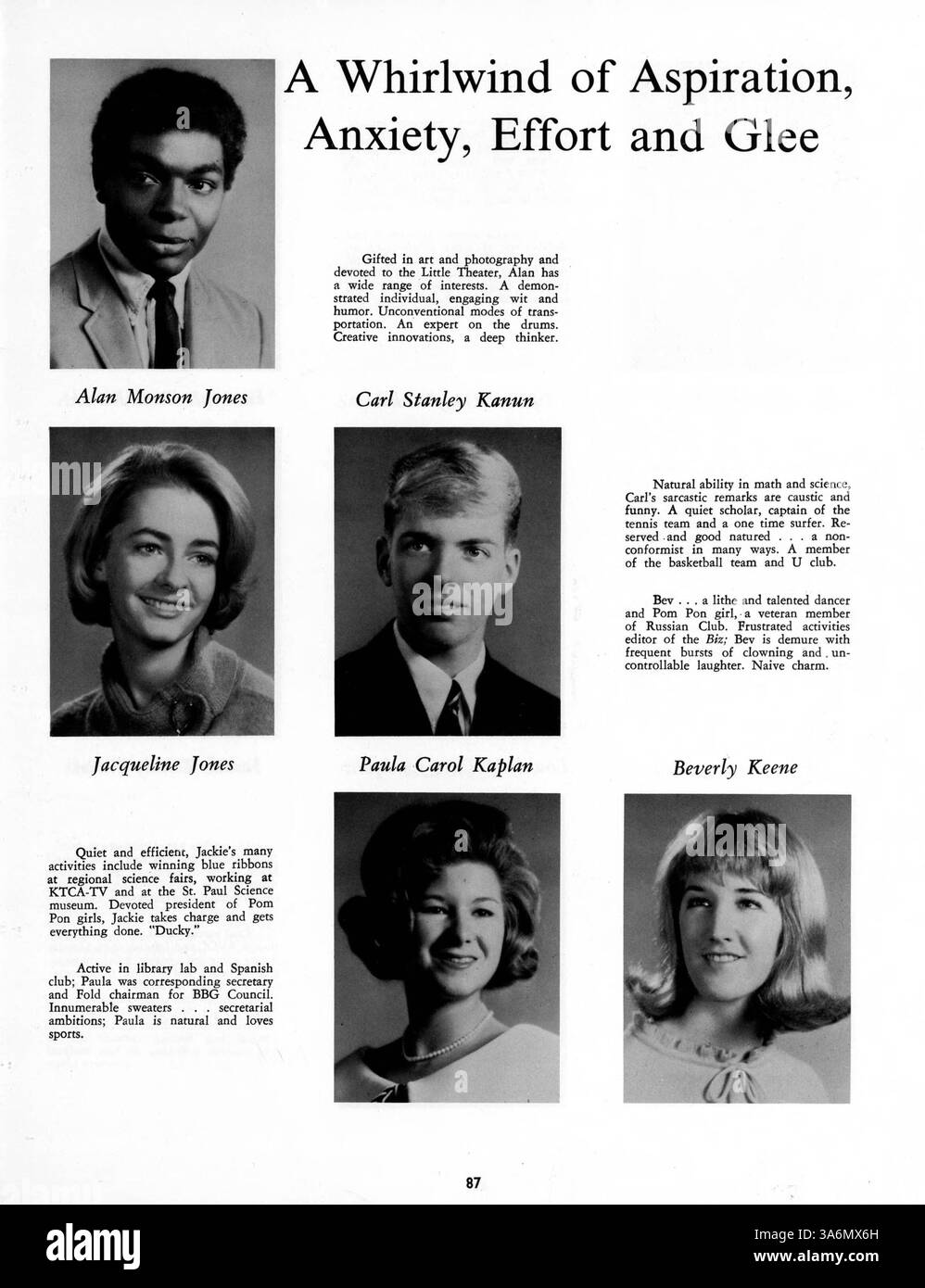 The 1965 University High Yearbook documents key moments from the 1964 ...