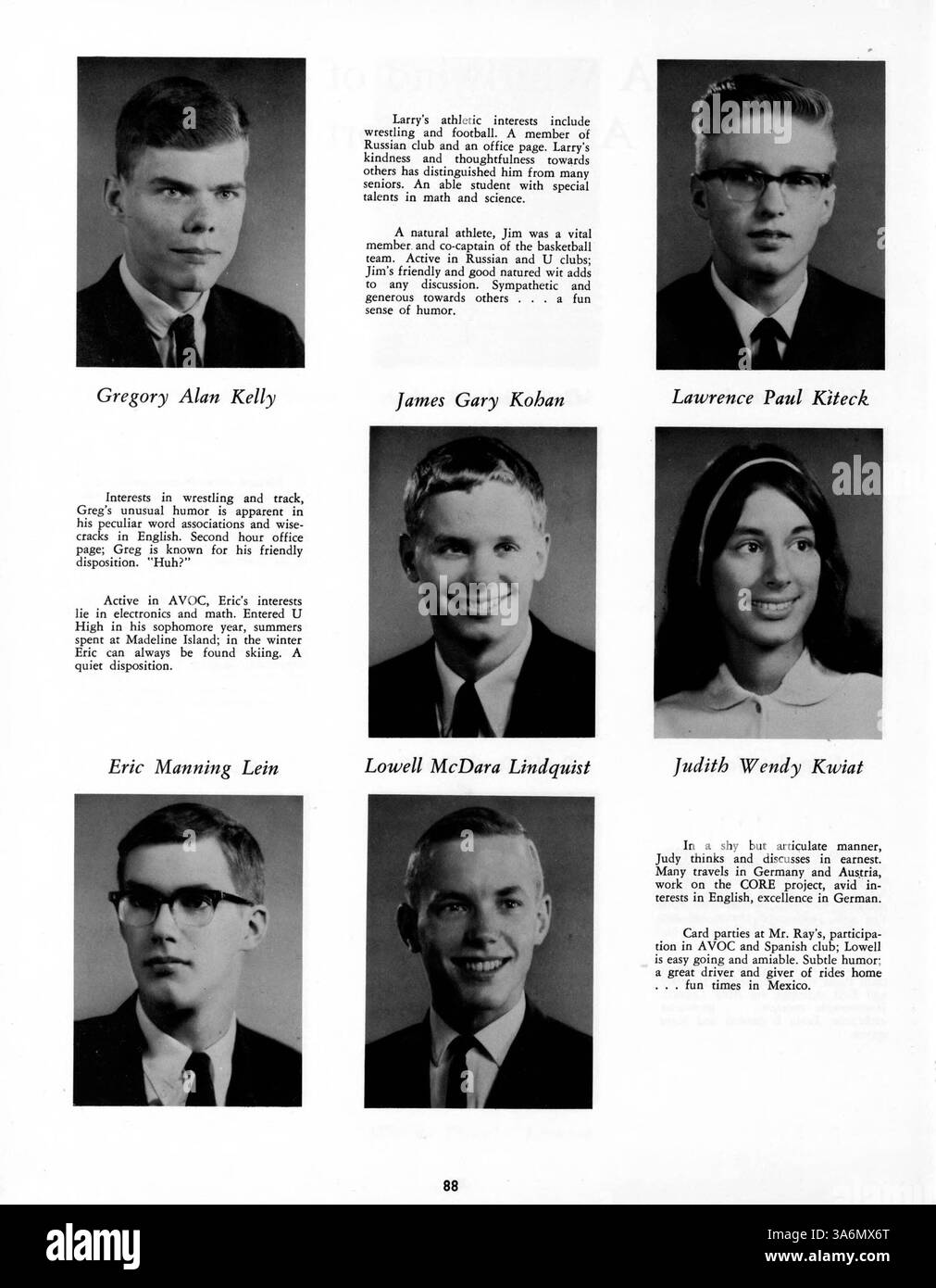 This 1965 yearbook from University High School highlights students ...