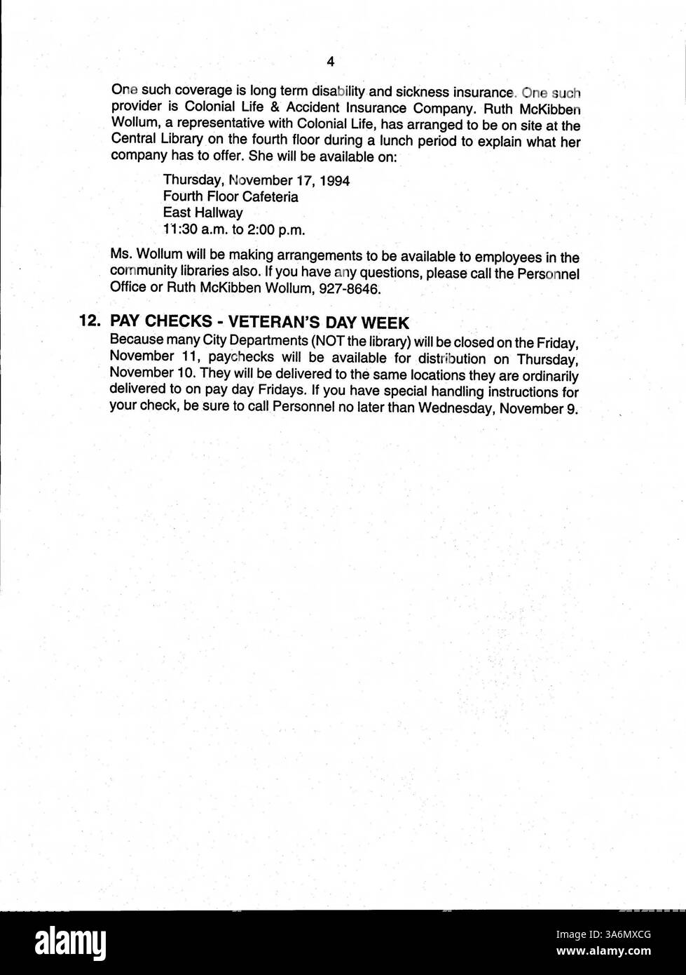 The Minneapolis Public Library Official Bulletin 1994 was a regular ...