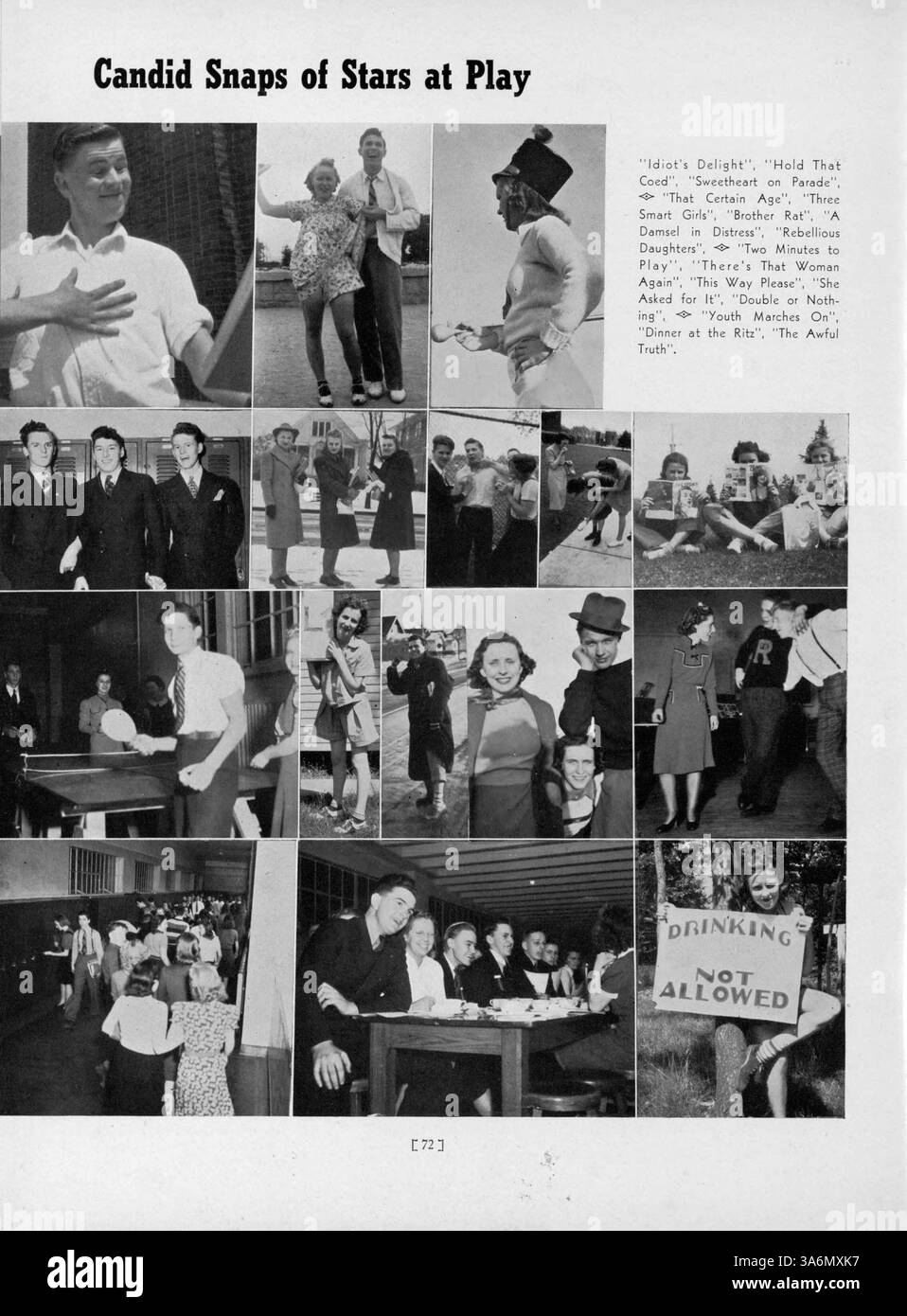 The 1939 Sagamore yearbook from Roosevelt High School captures the ...