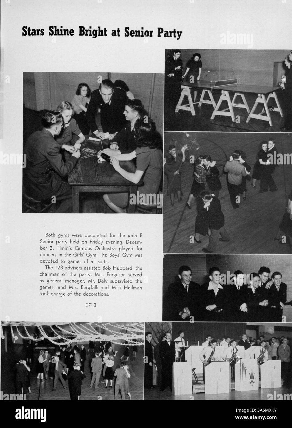 The 1939 Sagamore yearbook from Roosevelt High School provides a ...