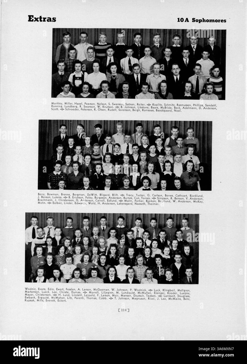 The 1939 Sagamore yearbook from Roosevelt High School features the students, teachers, athletics ...