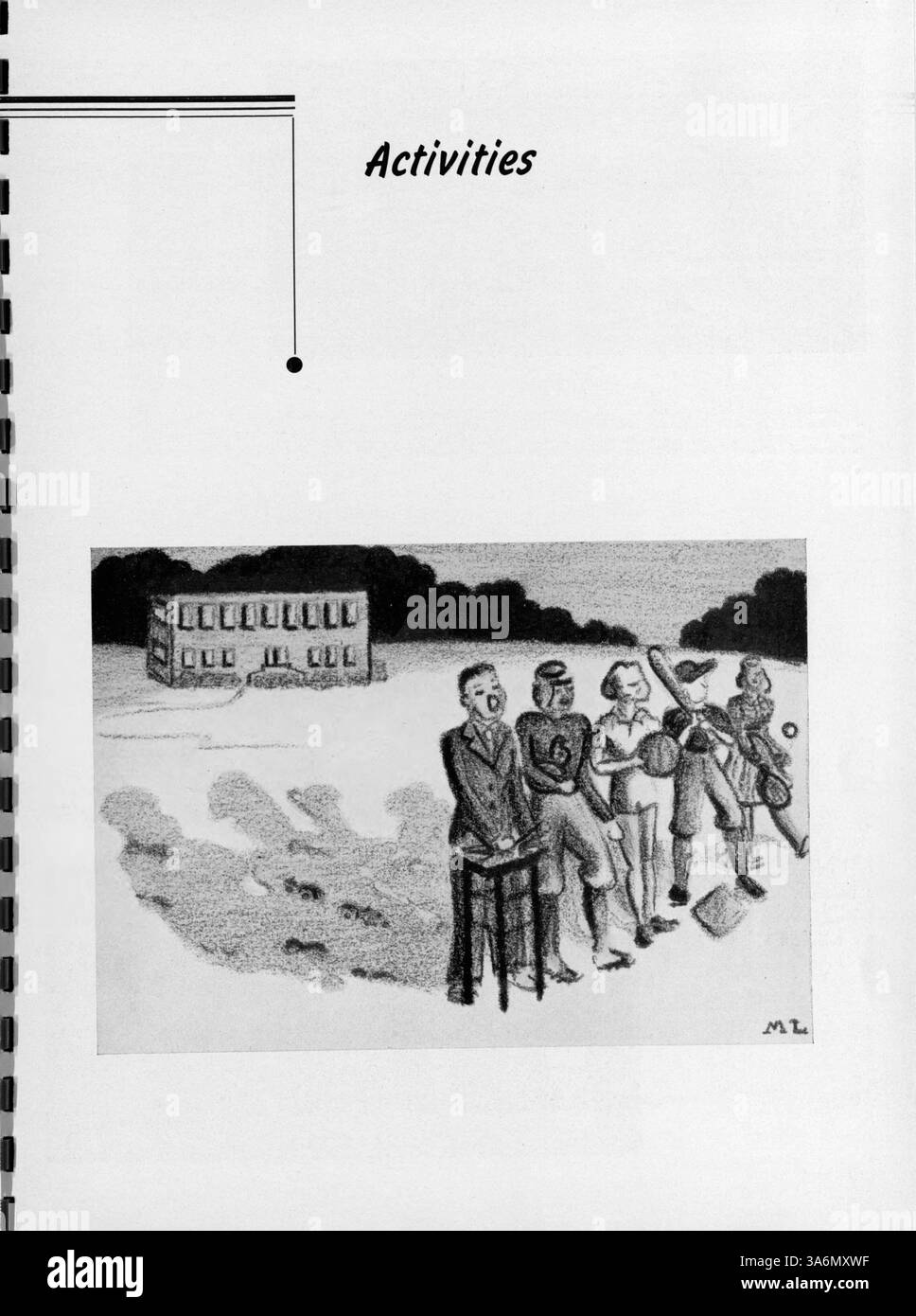 This 1940 edition of minnehaha academys antler yearbook feature hi-res stock photography and ...