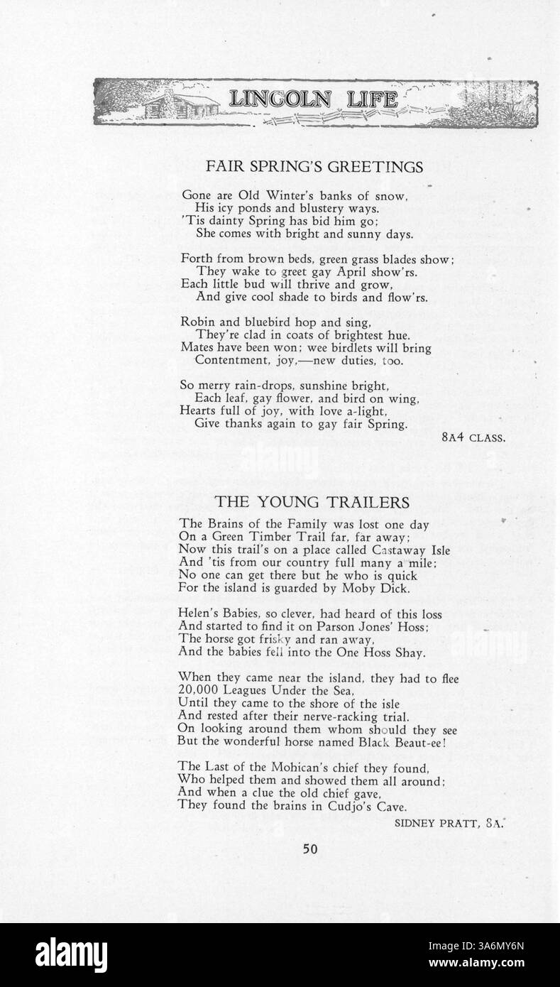 The 1926 Lincoln Jr. High Yearbook serves as a historical record of the ...