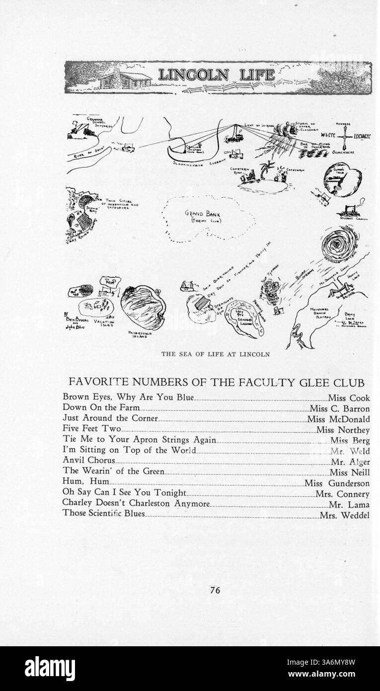 The 1926 yearbook from Lincoln Jr. High showcases significant moments ...